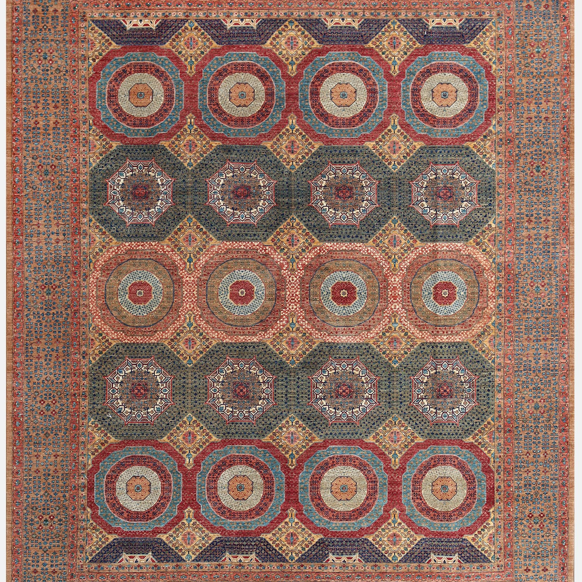 Afghan Cairo Rug – Finest Gazne Wool, Inspired by Old Egypt